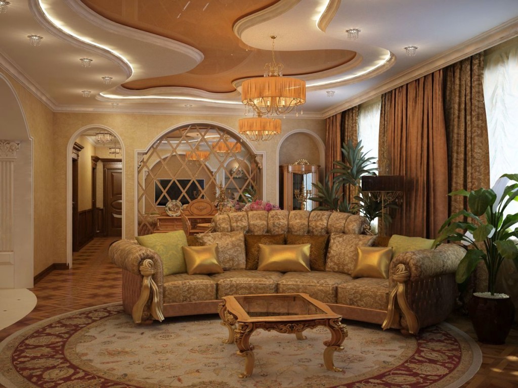 18 Marvelous Living Room Ceiling Designs You Need To See - Top Dreamer