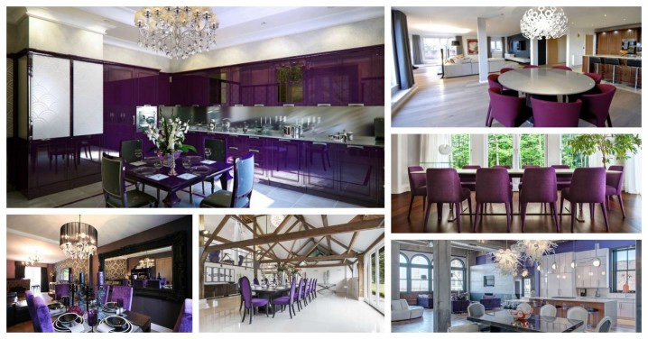 15 Fabulous Purple Dining Room Ideas - Top Dreamer