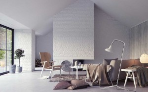 Fabulous Interior Designs With White Brick Walls You Need To See - Top ...