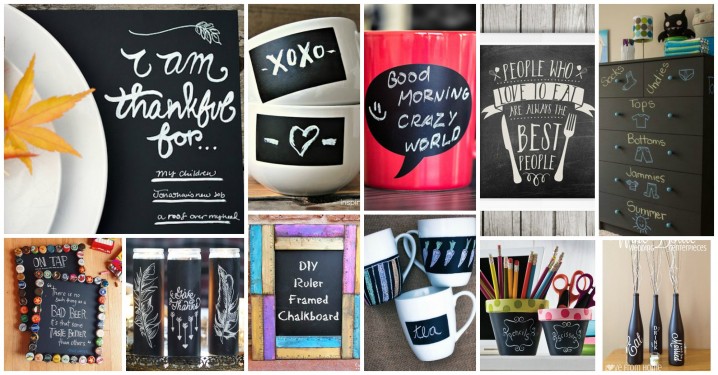 20+ DIY Creative Chalkboard Ideas That Will Leave You Speechless - Top ...