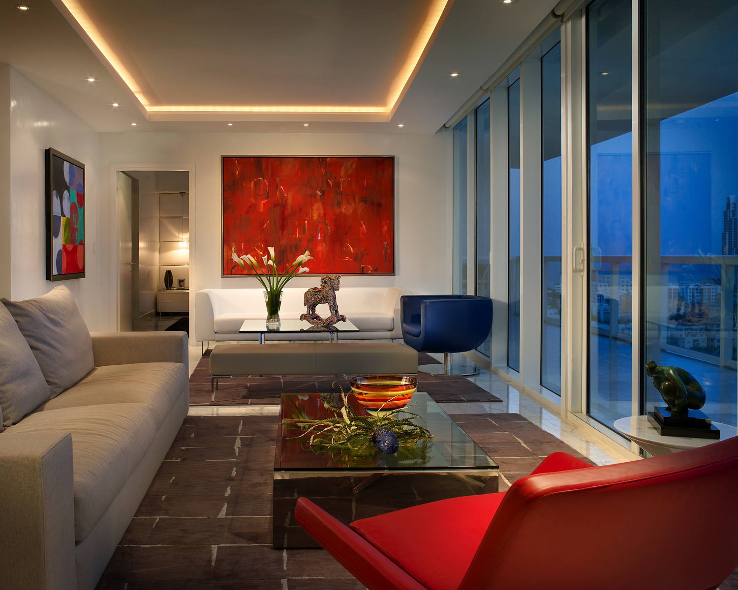 Modern Living Rooms With Hidden Lighting Fixtures - Top Dreamer