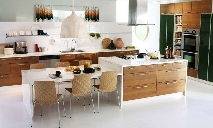 15 Contemporary Kitchens With Dining Tables - Top Dreamer