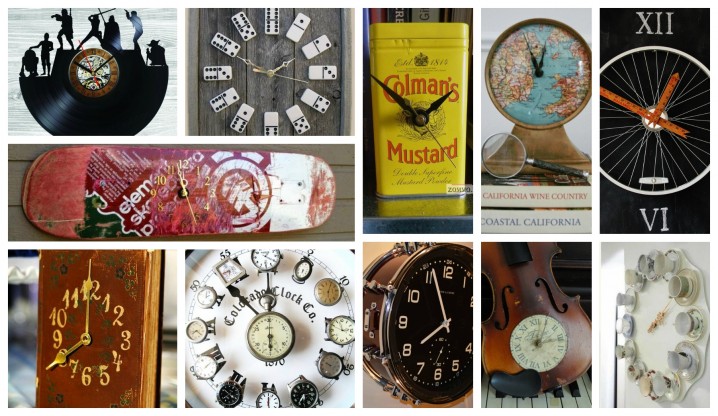 Stunning Recycled Clocks That You Have To See - Top Dreamer