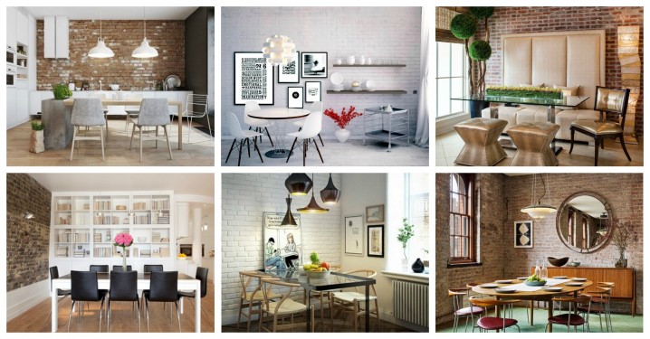 Modern Dining Rooms With Brick Walls You Need To See - Top Dreamer