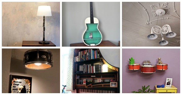10 Brilliant Ways To Recycle Musical Instruments - Top Dreamer