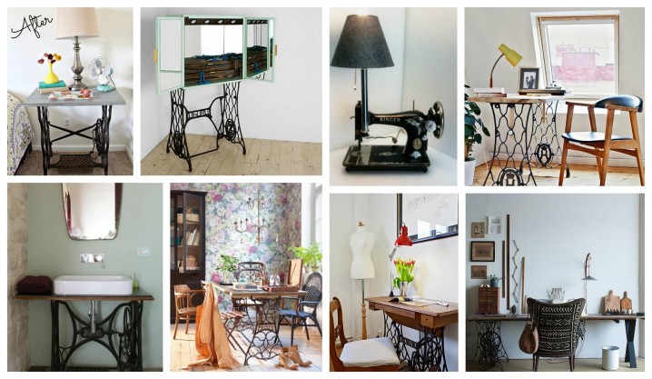 Spectacular Reused Sewing Machines In Home Decor That You Shouldn't ...