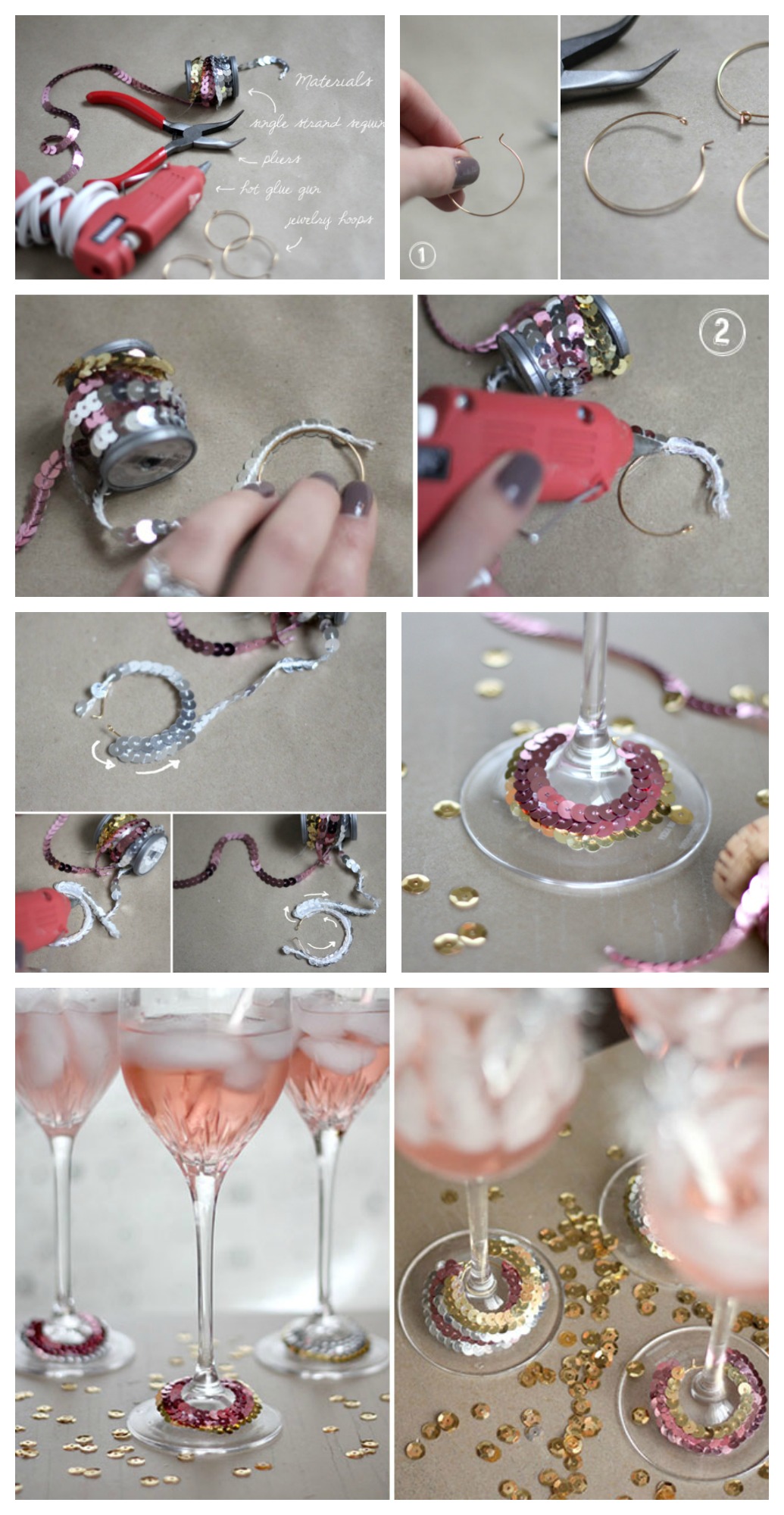 Absolutely Awesome DIY Drinking Glasses Your Guests Will Approve - Top ...