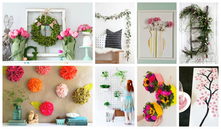 Adorable DIY Spring Wall Decor That You Have To See - Top Dreamer