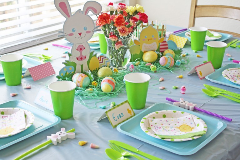 20+ Wonderful Table Decorations For A Lovely Easter Brunch - Top Dreamer