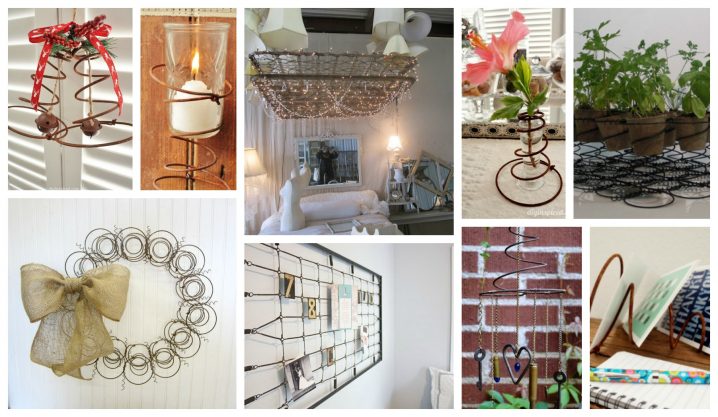 How To Repurpose Bed Springs In Home Decor In A Fantastic Way - Top Dreamer