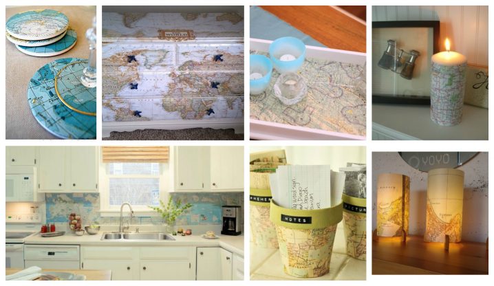 Fantastic DIY Map Crafts That Will Grab Your Attention - Top Dreamer