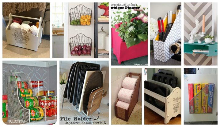 The Best Functional Ways To Repurpose The Old Magazine Rack - Top Dreamer