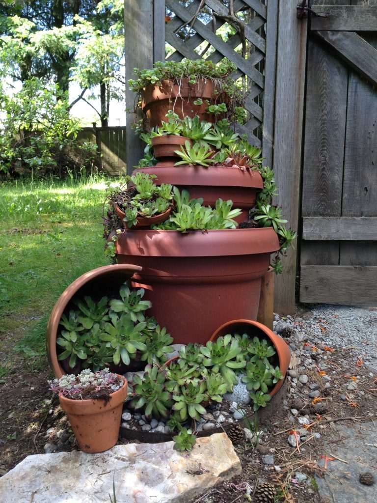 Stacked Succulent Pots You Need To See Today - Top Dreamer
