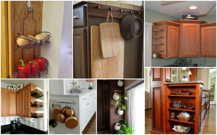 How To Use The Empty Space On The Side Of Kitchen Cabinets - Top Dreamer