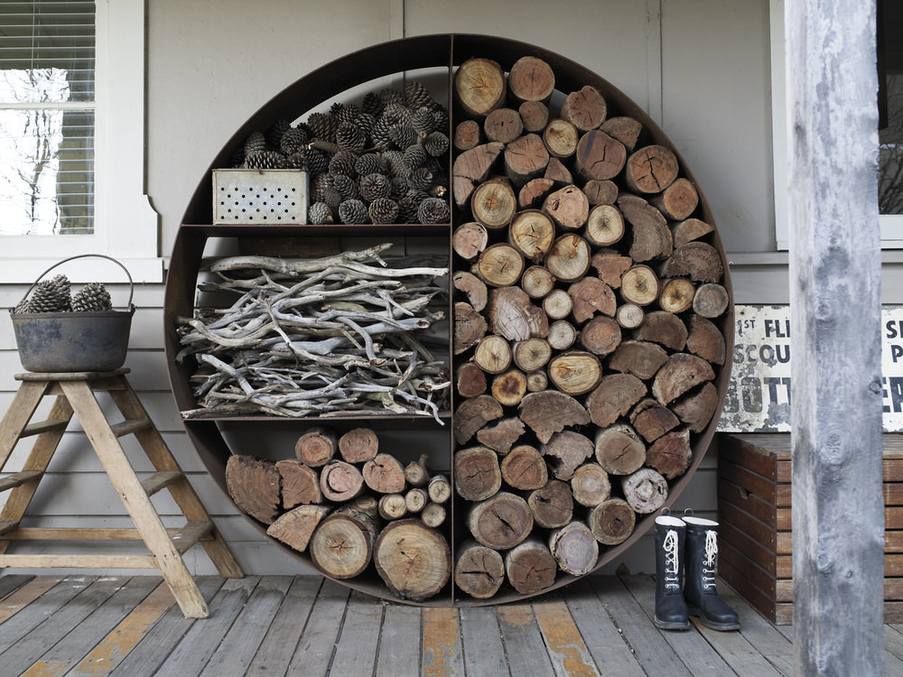 20+ Creative Outdoor Firewood Storage Ideas You Need To See - Top Dreamer