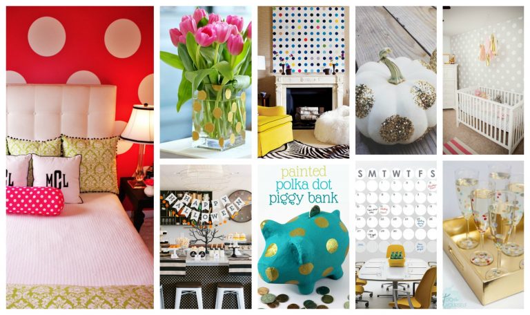 How To Add The Playful Polka Dots In Your Home - Top Dreamer
