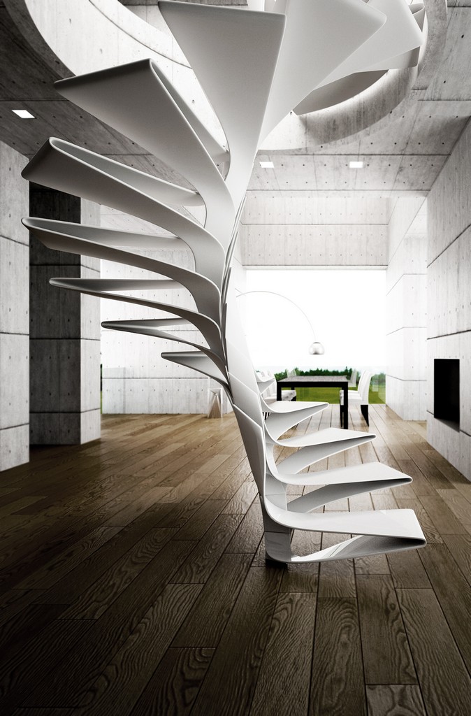 10 Unbelievably Amazing Futuristic Staircase Designs - Top Dreamer