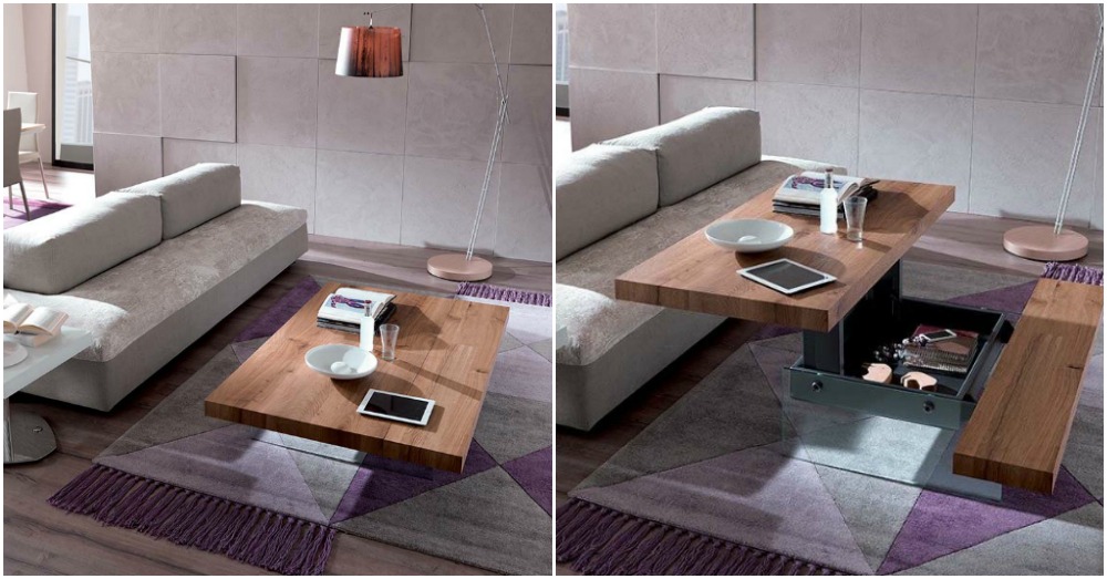 11 Functional Coffee Tables For Your Tiny Apartment - Top Dreamer